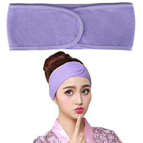 12 Count Color Terry Cloth Spa Headband Single Closure Stretch - Want ...