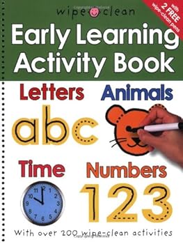 Wipe Clean Early Learning Activity Book by Roger Priddy