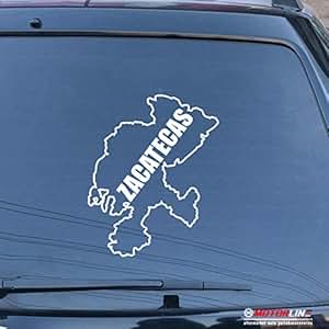 Amazon.com: 3S MOTORLINE Zacatecas Zac State of Mexico Decal Sticker ...