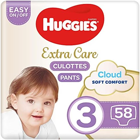 Huggies Extra Care Pants Size 3 Value Pack 58 Diaper Pants price in ...