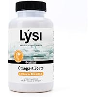 Lysi Omega-3 Forte 60 Capsulas, 1030 mg de EPA+ DHA, Aceite de Pescado ...
