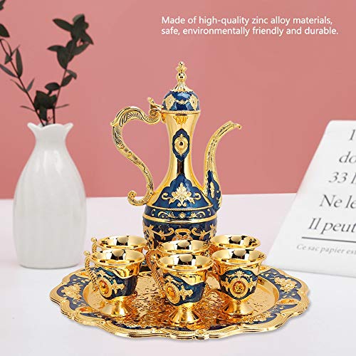 Vintage Turkish Coffee Pot Set Model, 8.46x5.11in Tea Flask Medium Tea ...