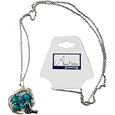 Amazon.com: Robins Nest or Bird's Nest Pendant with 2 Turquoise Eggs on ...