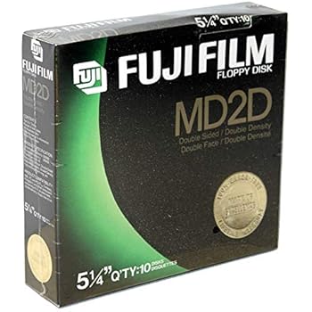 Amazon.com: Fuji Film MF2HD High Density 3.5 Inch Floppy Disks - 10 ...