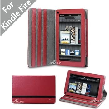 Amazon.com: Acase(TM) Premium Micro Fiber Leather Case with built-in ...