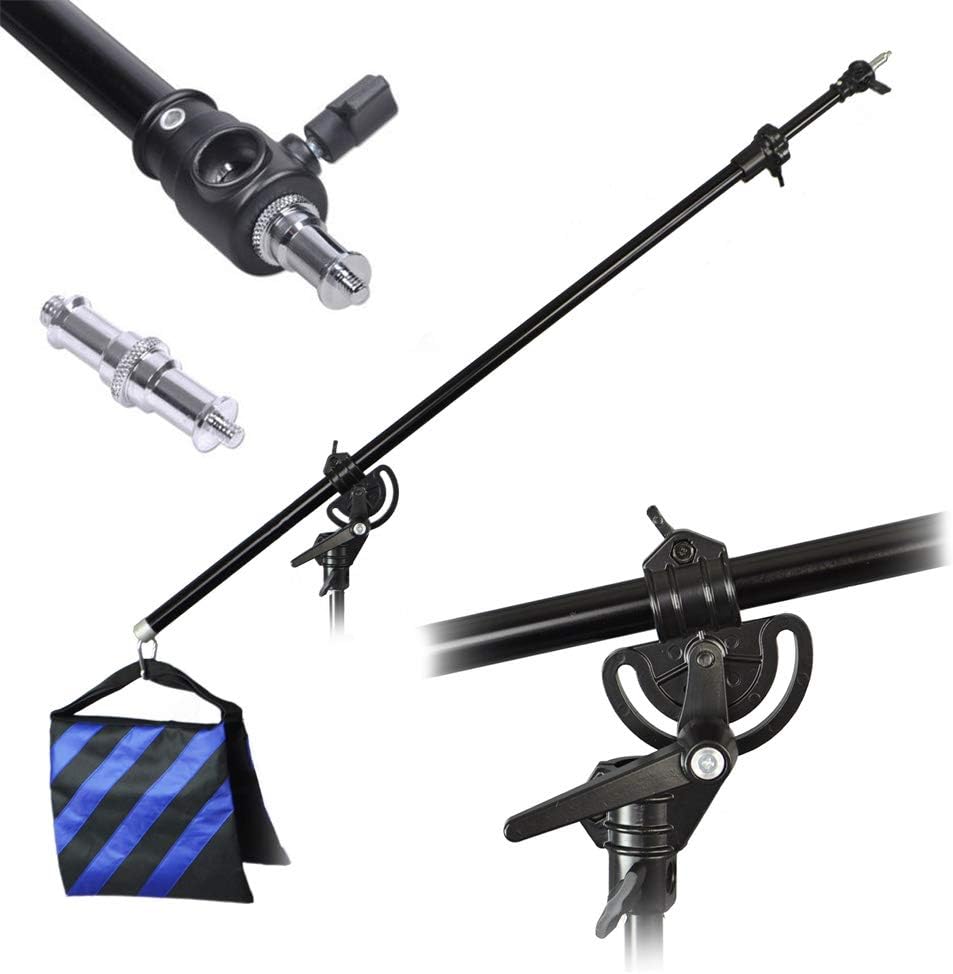 Photo Studio Boom Arm & Pivot Clamp | Luxlight® | 110-205cm | Extension ...