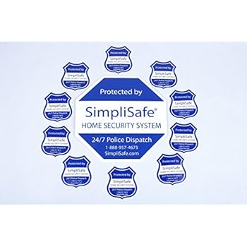 Amazon.com : SimpliSafe Home Security System Sign Combo Set Yard Sign ...