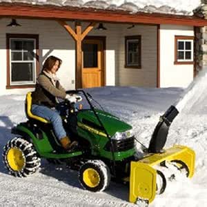Amazon.com: John Deere 44-inch Snow Blower for 100 Series Tractor ...