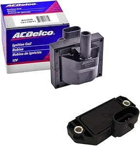 Amazon.com: 1 OEM Ignition Coil + 1 AD Auto Parts Ignition Control ...