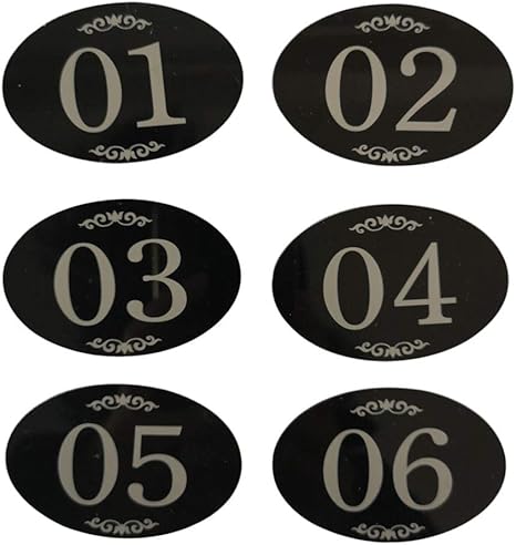 Amazon.com : StayMax Locker Number Signs Door Sign with Self-Adhesive ...
