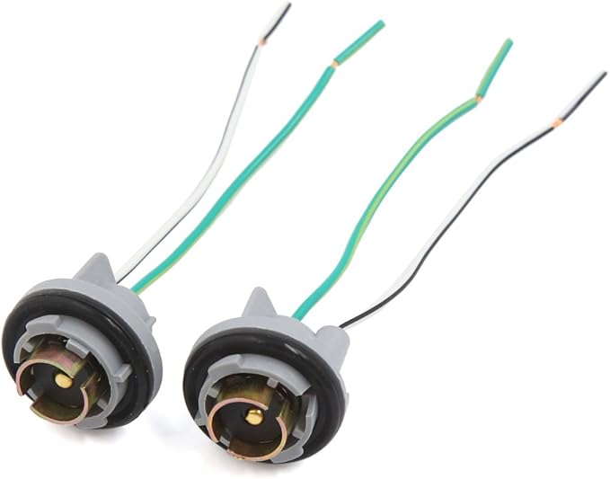 Amazon.com: uxcell Waterproof Car Vehicle 1156 LED Light Bulb Lamp Socket Holder Connector 2Pcs ...