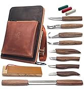 Amazon.com: BeaverCraft S14 Wood Carving Tools Kit Wood Carving Set ...