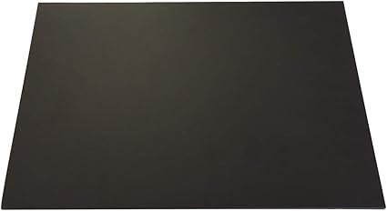 Prodotti per la costruzione Lastre PVC nero 1000 x 1000 x 3 mm piastra ...