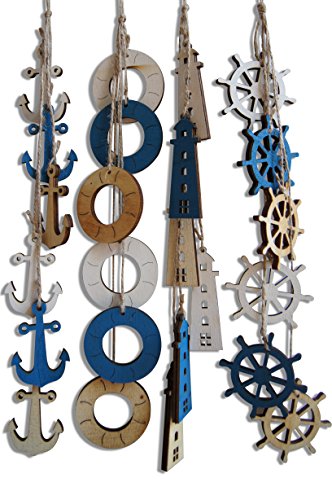 Shoreside Nautical Beach House Themed Decor Hangings with - Want It All