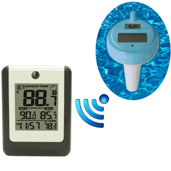 Amazon.com: Ambient Weather WS-14-C 8-Channel Thermometer with Daily ...