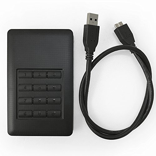 Encrypted Portable External Hard Drive - Teknub Godo 500GB USB - Want ...