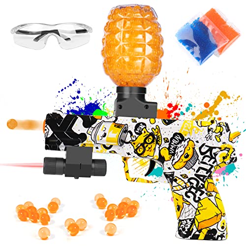 AWiWA Gel Blaster Pistol, Automatic Splatter Ball Gun with Safety Water ...
