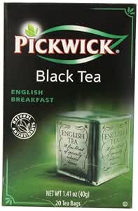 Amazon.com : Pickwick Black Tea, English Breakfast, 20-Count Tea Bags ...