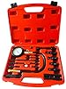 MengYoo 16PCS Professional Diesel Cylinder Compression Tester Tool Kit ...