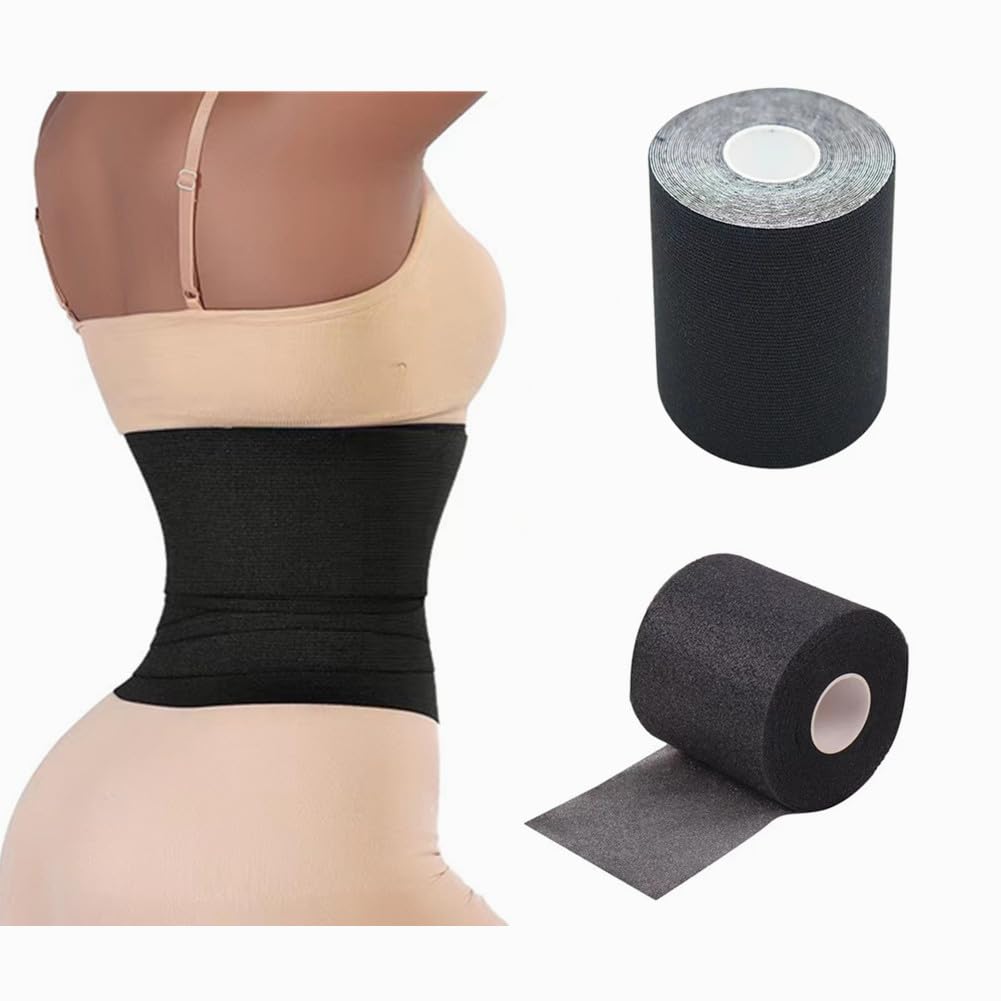 Therasports Extra Wide Kaotic Magic Tape for Stomach, Belly Tape ...