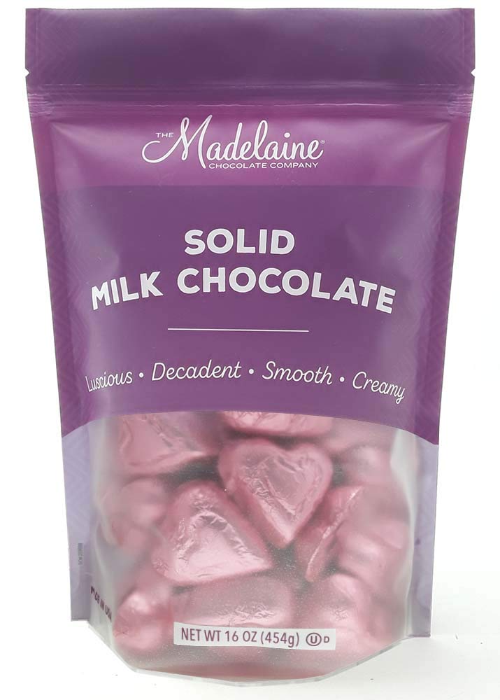 Amazon.com : Madelaine Premium Chocolate Hearts Valentines Candy ...