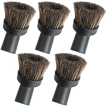 RDEXP Round Dust Brush 25mm Horse Hair 1.25" Vacuum Cleaner Attachment ...