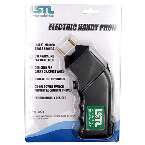 MUDUOBAN Cattle Prod Handy Stock Electric Livestock Prods Black Heavy ...