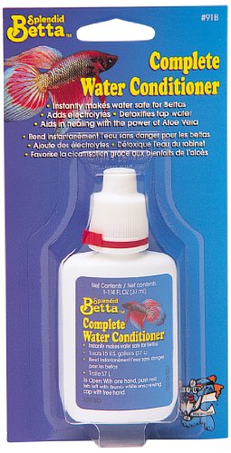 SPLENDID BETTA COMPLETE WATER CONDITIONER Water Conditioner 1.25-Ounce ...