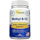 Amazon.com: Vitamin B12 - 5000 MCG Supplement with Methylcobalamin ...