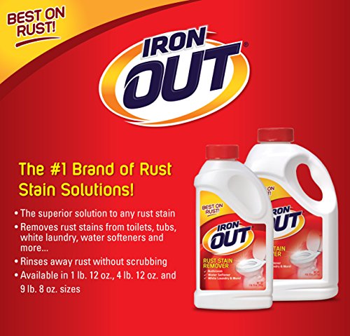 Iron OUT Powder Rust Stain Remover, Remove and Prevent Rust Stains in ...