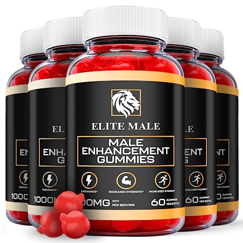 (5 Pack) Elite Male Gummies for Men - Official Formula - Elite Male ...