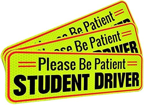 Student Driver Magnet Car Signs for The Novice or Beginner. Better Than ...