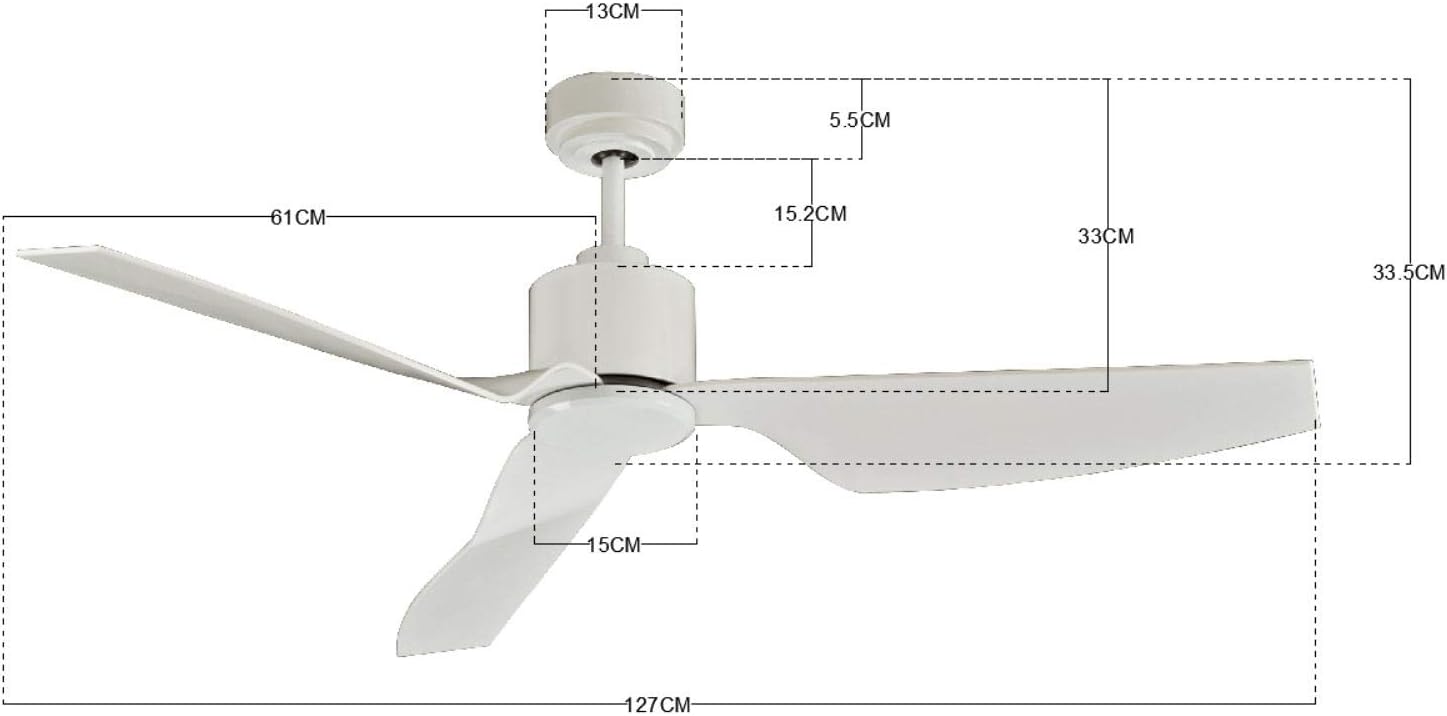 Lucci Air Airfusion Climate II DC Fan, 35 W, White – BigaMart