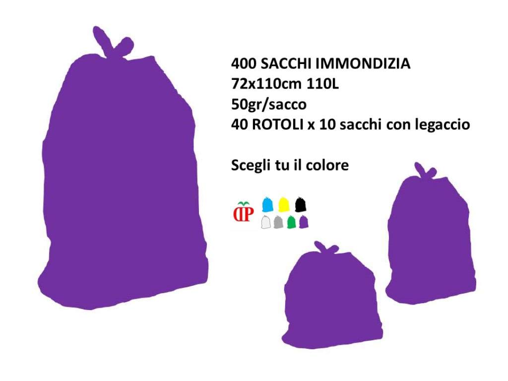 Contenitori e barattoli del Colore A Scelta 40 Rotoli x 10 PZ 400 ...