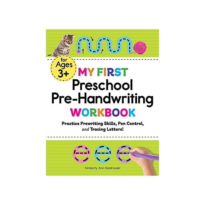 Buy My First Preschool Pre-Handwriting Workbook: Practice Pre-Writing ...