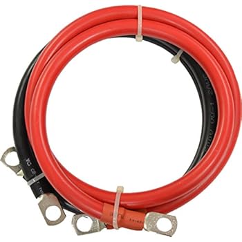 Amazon.com: Power Bright 2-AWG6 2 AWG Gauge 6-Foot Professional Series ...