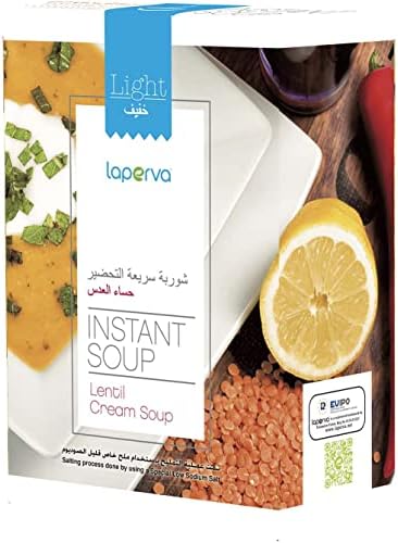 سعر LAPERVA Keto Diet Soup 68 gm (Lentil Cream Soup) فى السعودية ...