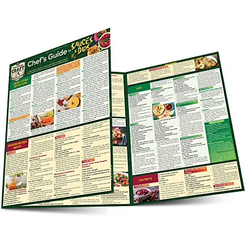 Chef's Guide to Sauces & Dips: a QuickStudy Laminated Reference ...
