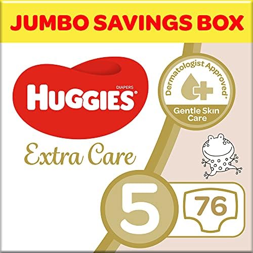 Huggies Extra Care Size 5 Jumbo Box 76 Diapers price in Saudi Arabia ...