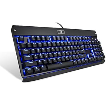 SteelSeries 64435 Apex 100 Gaming Keyboard, Blue Led Backlit: Amazon.ca ...