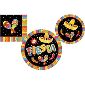 Amazon.com: Beistle Fiesta Luncheon Napkins, Multicolored (Value 3-Pack ...