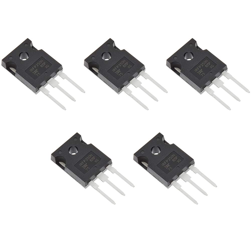 Bridgold 5pcs IRFP250N IRFP250 250 N-Channel MOSFET Transistor, 30 A ...