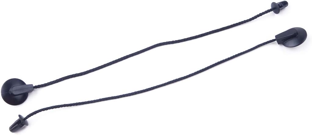 beler 2pcs Rear Trunk Storage Package Tray Tie Strap Parcel Shelf ...