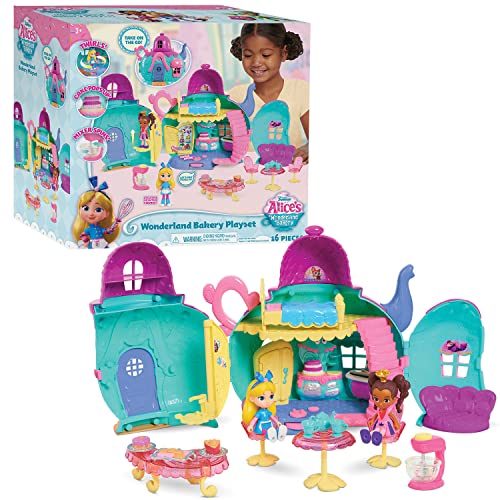 Just Play Alice's Wonderland Bakery Playset Amazon Exclusive, Kids Toys ...