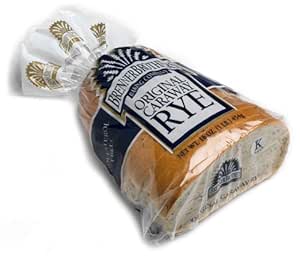Amazon.com: Brenner Brothers Bakery Caraway Rye Bread, 16 oz : Grocery ...