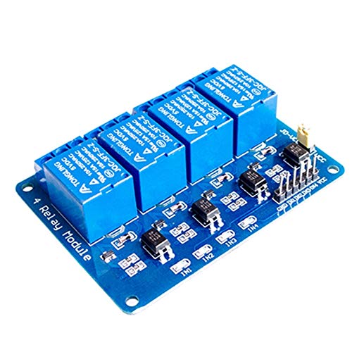 Buy POYINBG 4 Channel Relay Module Microcontroller Development Board ...