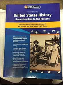 United States History Reconstruction to the Present: Oklahoma: Pearson ...