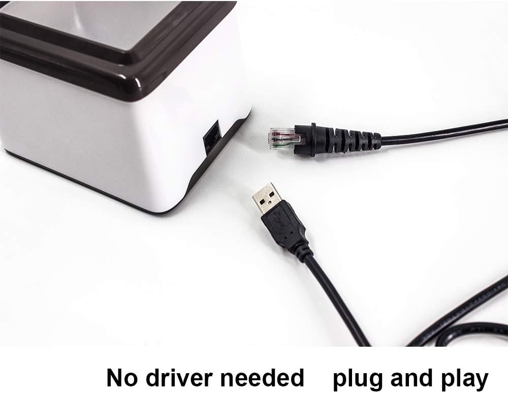 1D/2D Box Automatic Barcode Scanner,symcode Automatic Handsfree USB ...