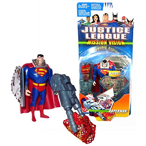 Buy Mattel Year 2003 DC Comics Justice League Mission Vision Series 4-1 ...