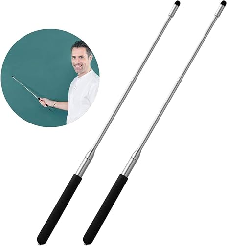 Amazon.com : Teachers Pointer Sticks, 2 Pack Telescopic Teaching ...